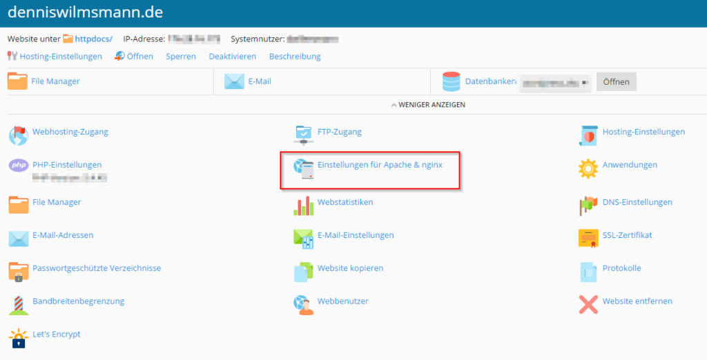 http auf https umleiten mit Plesk – denniswilmsmann.de